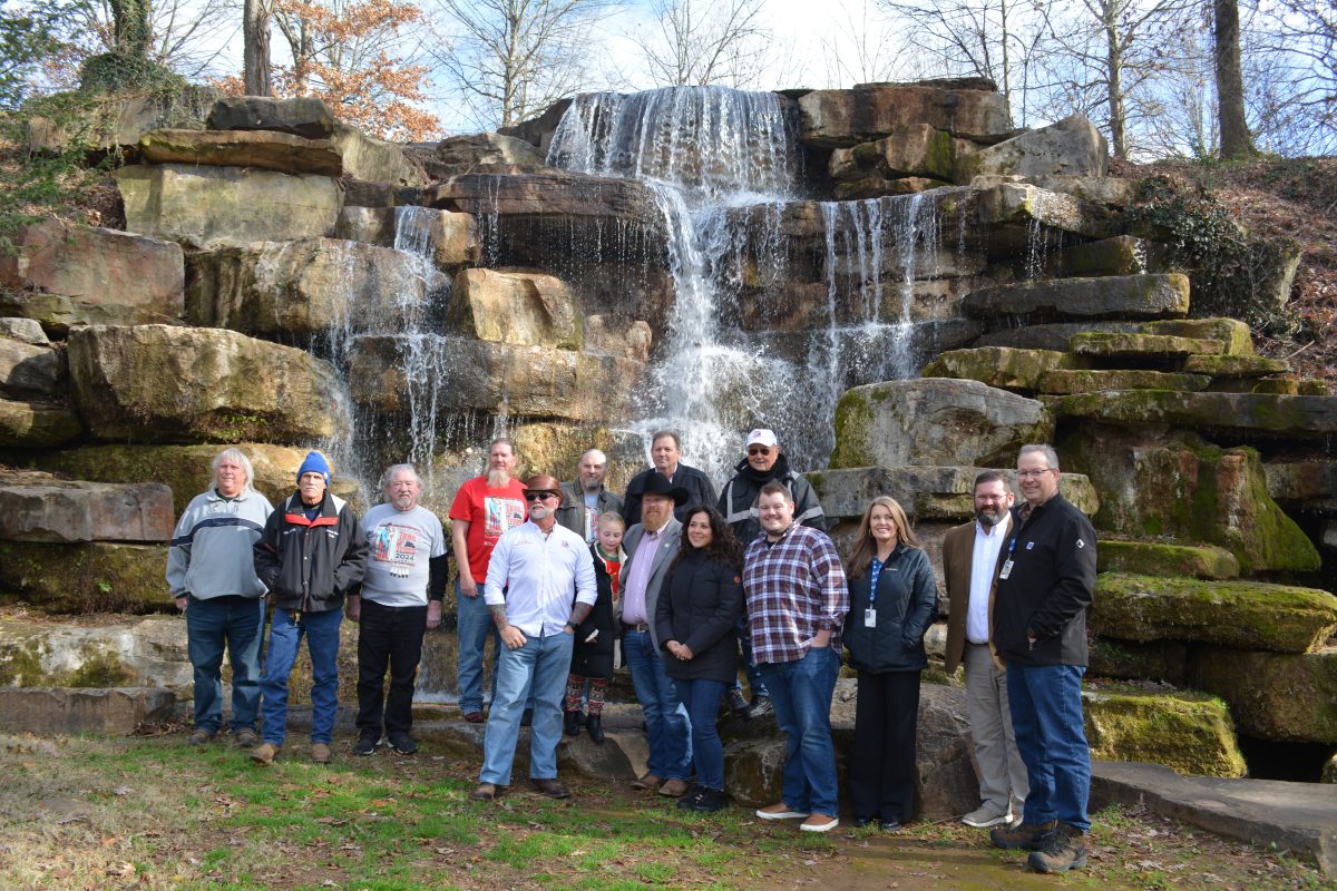 Waterfall in Spring Park flowing once again – Colbert County Reporter