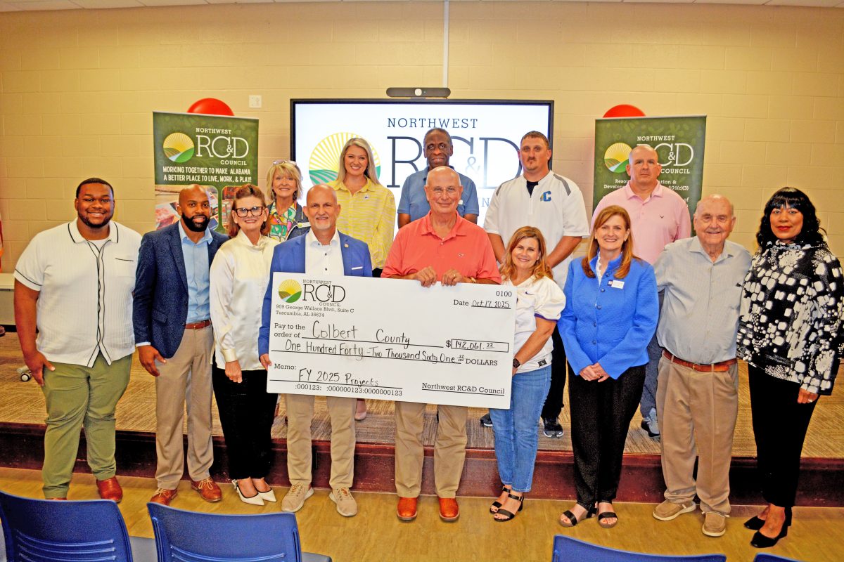 Northwest Alabama RC&D Council highlights 2025 grant projects – Colbert ...